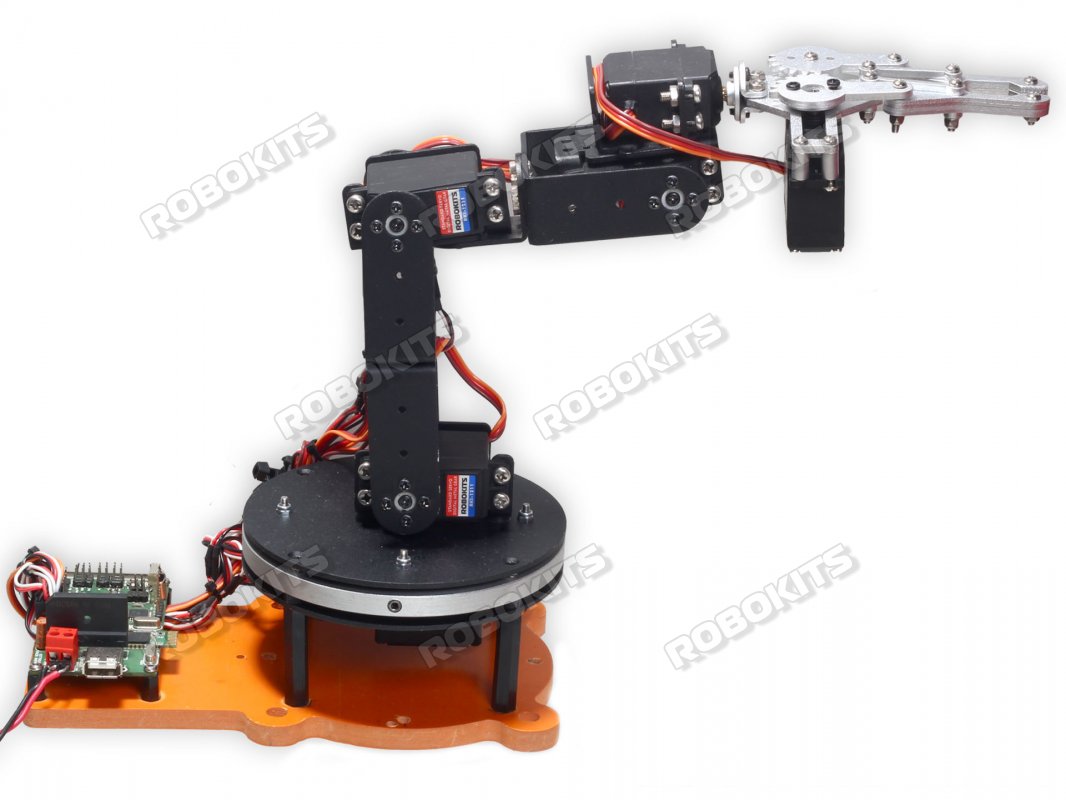 Robotic Arm 6 DOF Aluminium Clamp Chassis DIY Kit Robotic Arm 6 DOF ...
