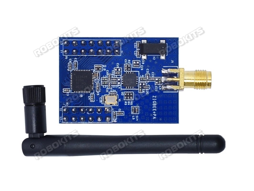 CC2530+CC2591 ZigBee module wireless power amplification development board with SMA antenna ...
