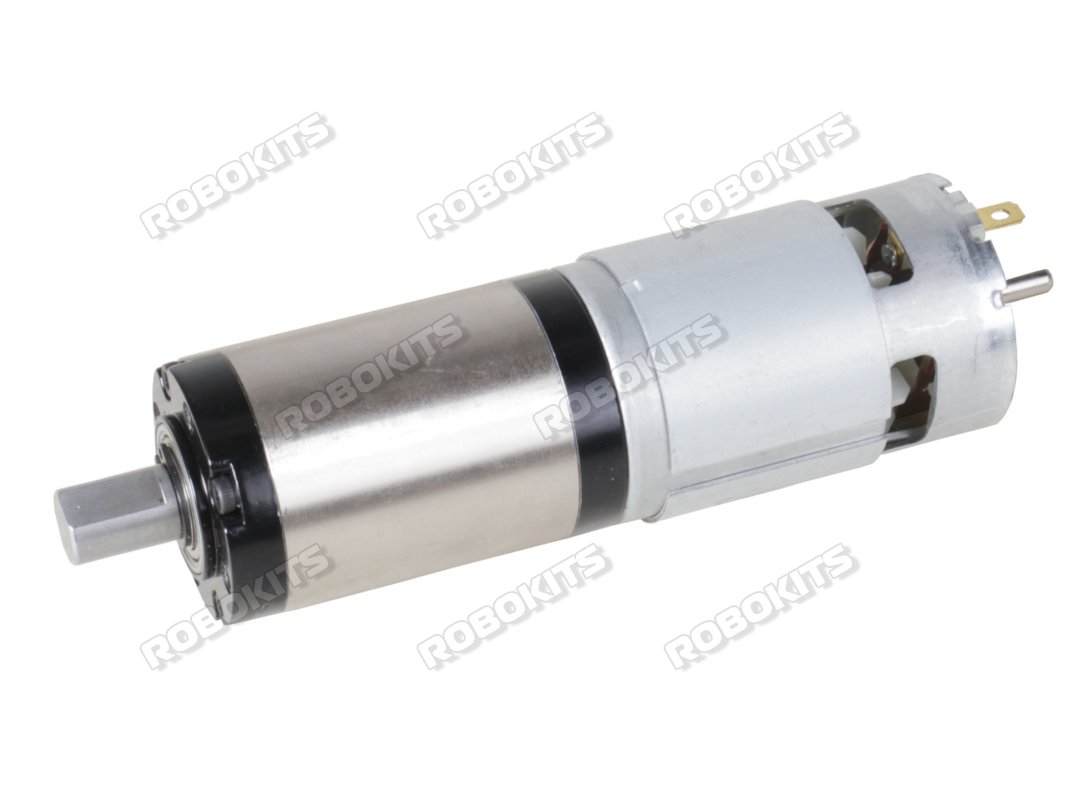 Mega Torque Planetary DC Geared Motor 250W 100RPM 18VDC - 12mm shaft ...