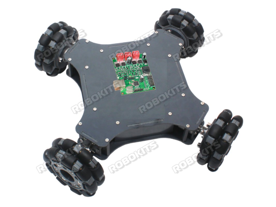Robo-Omni : 4 Wheeled Omni Directional Robot DIY Kit Robo-Omni : 4 Wheeled Omni Directional ...
