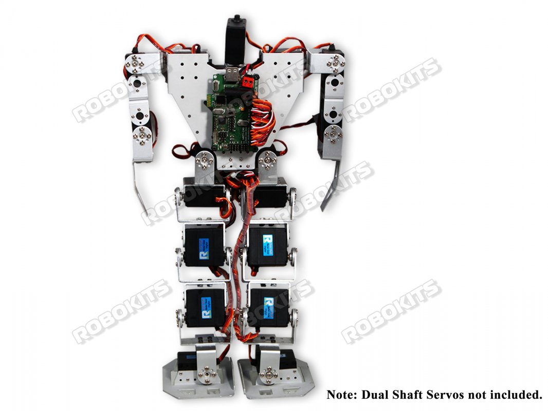 17DOF Humanoid Aluminium Frame Robot Chassis Kit 17DOF Humanoid ...